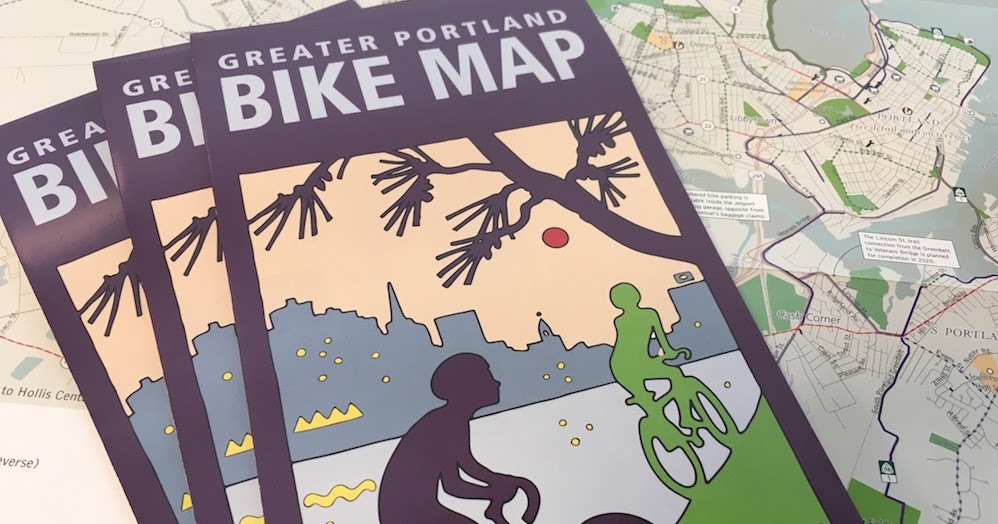 Rights of Way: Portland, Maine Bike Map – 2nd Edition