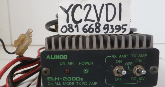Sinar Agung ( Y C 2 V D I ): BOSTER HT ALINCO ELH 230D II MULUS ...