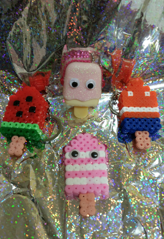 Sofía y los Hama Beads: Buzz Light Year y sus amiguitos los heladitos