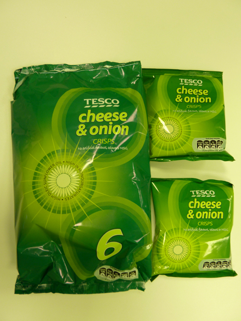 A Blog About Crisps: Packet #69 Tesco Cheese & Onion