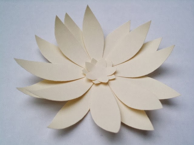 Handmade Paper-Heaven: Paper card flowers / flori din carton