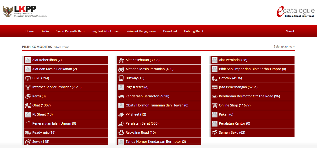 Usulan Barang K//L/D/I dalam E-katalog Mempermudah Identifikasi Kebutuhan Pengadaan Nasional ...