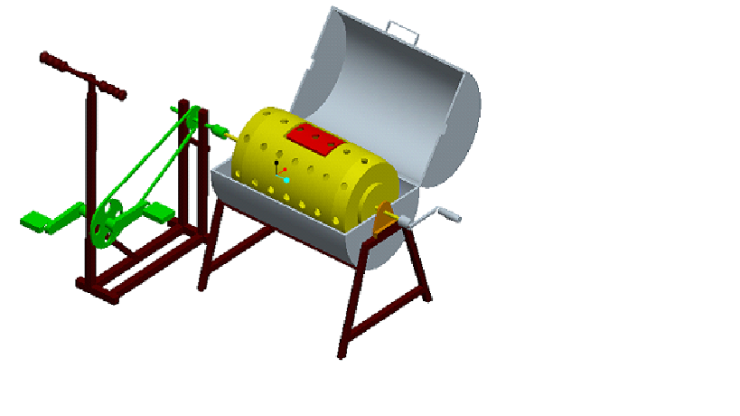 PEDAL OPERATED WASHING MACHINE