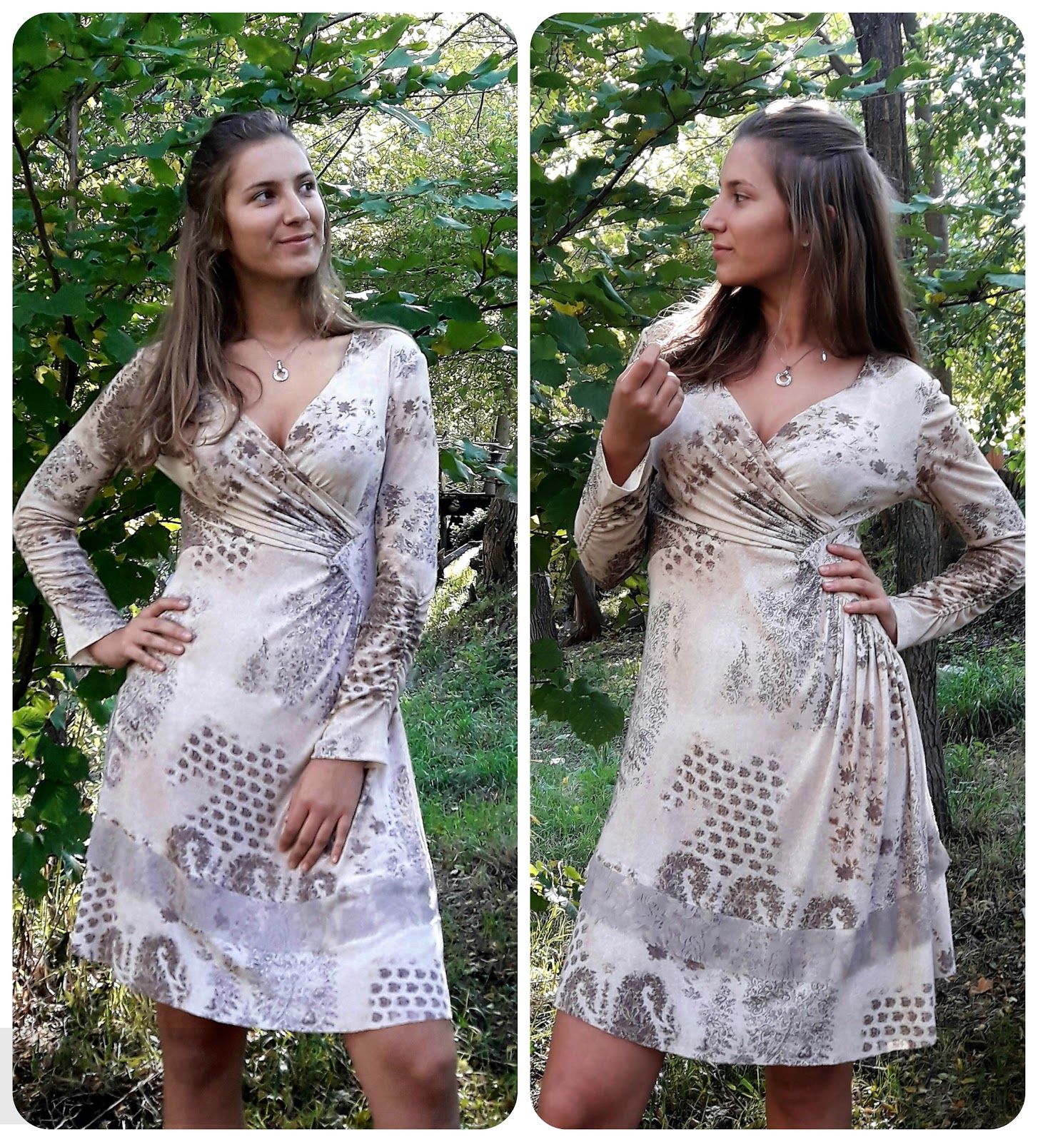 Ollie9Design Studio: PUDER ROZE HALJINA SA PREKLOPOM