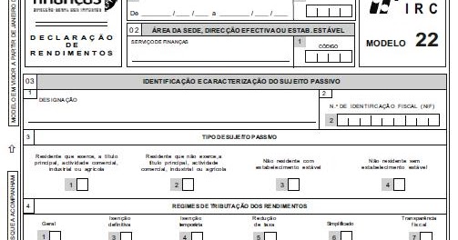 ACRA-EC: ASSOCIAÇÕES TÊM DE ENTREGAR MODELO 22 DE IRC
