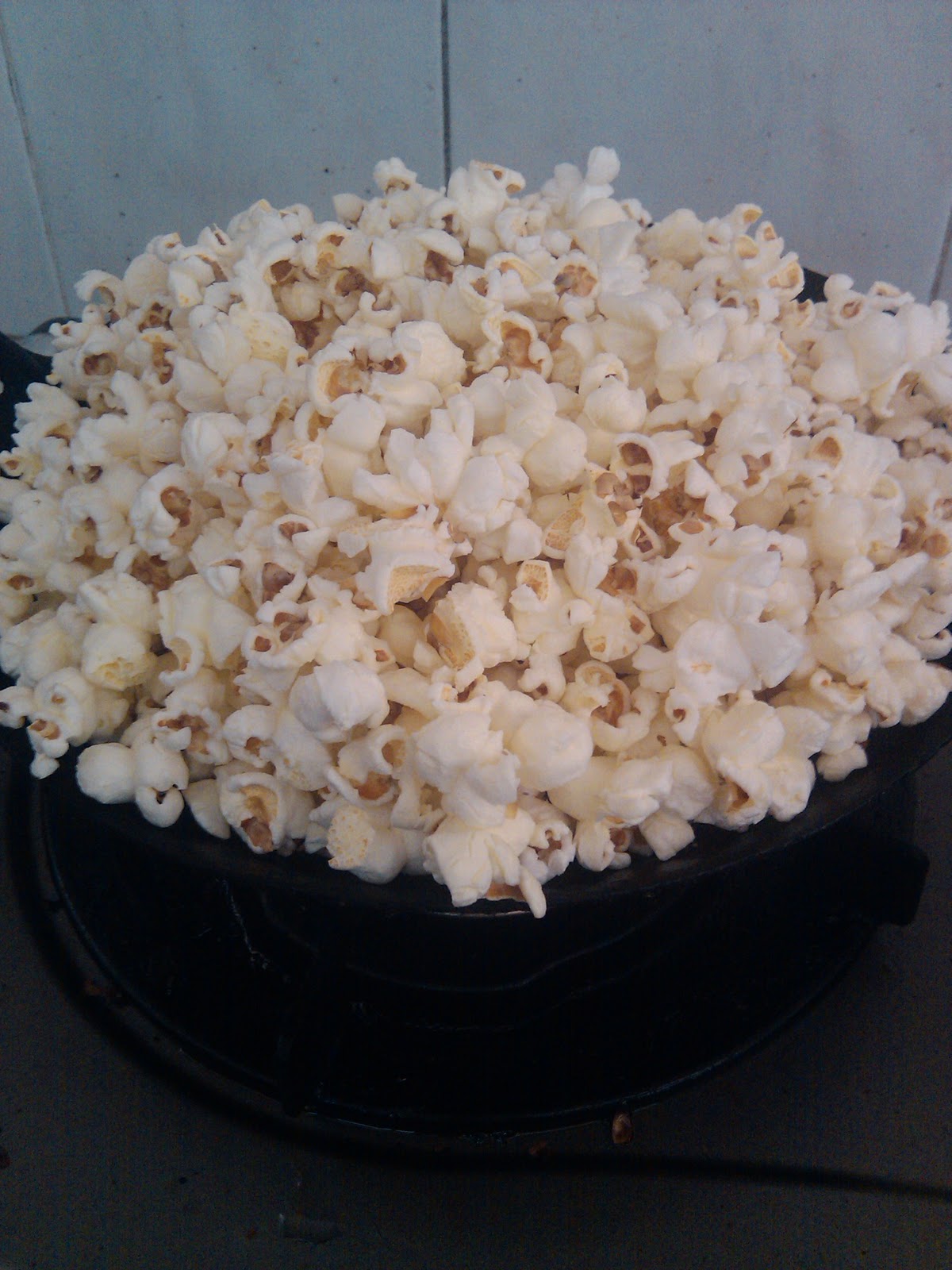 Homemade popcorn!