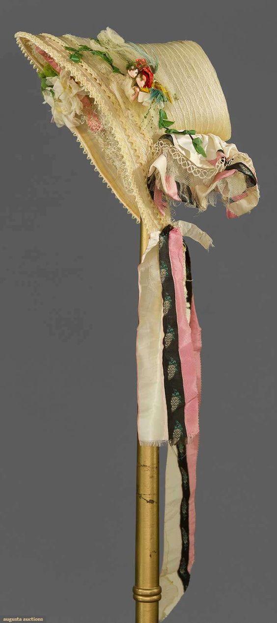 Civil War Dress for Ladies: Bonnets