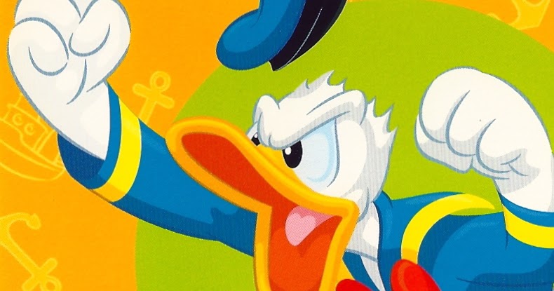 My Favorite Disney Postcards: Donald Duck - Aw, Phooey!