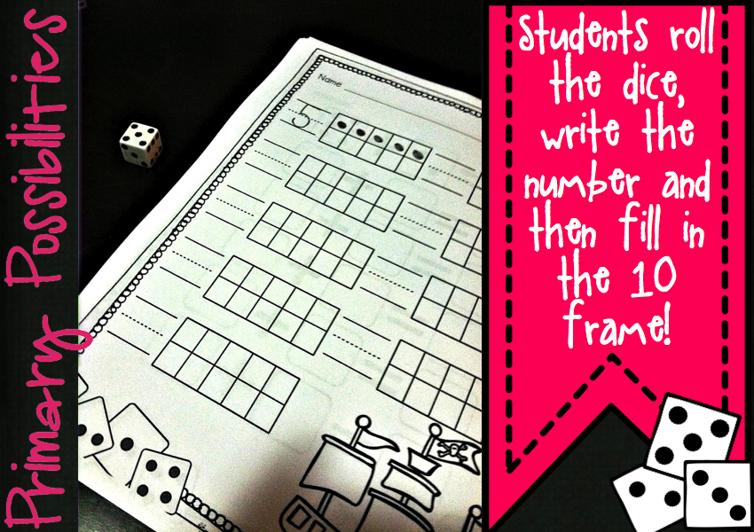 Fun and Learning with Dice! | Primary Possibilities | Bloglovin’
