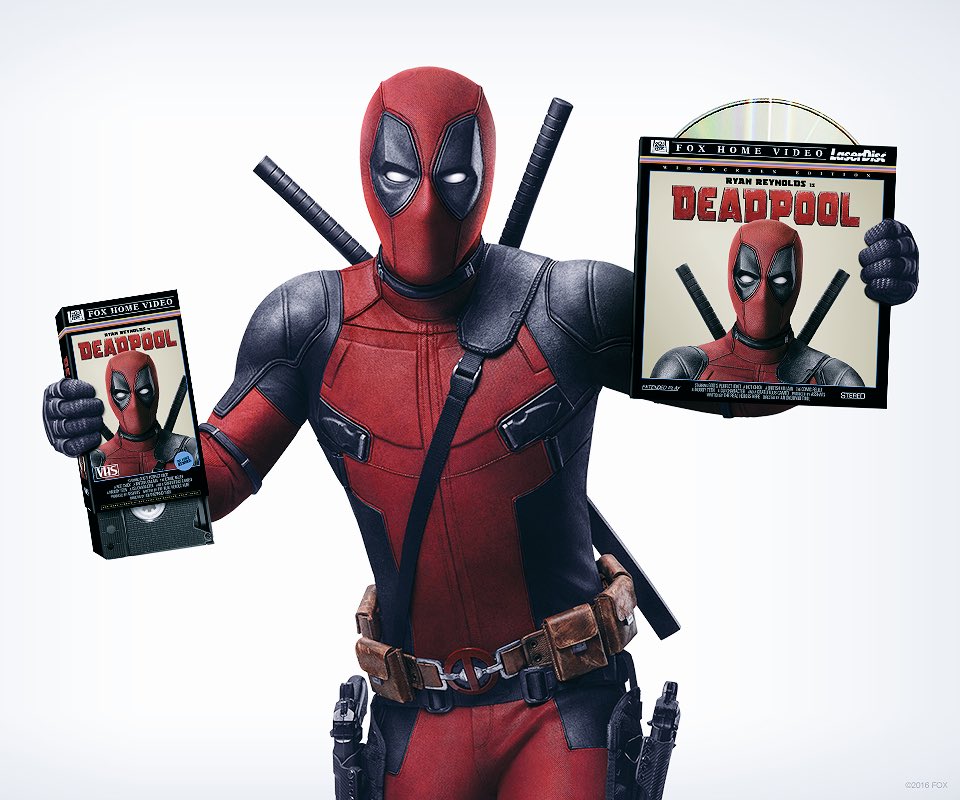 Finalmente, temos notícias do lançamento do DVD e Blu Ray do Deadpool ...