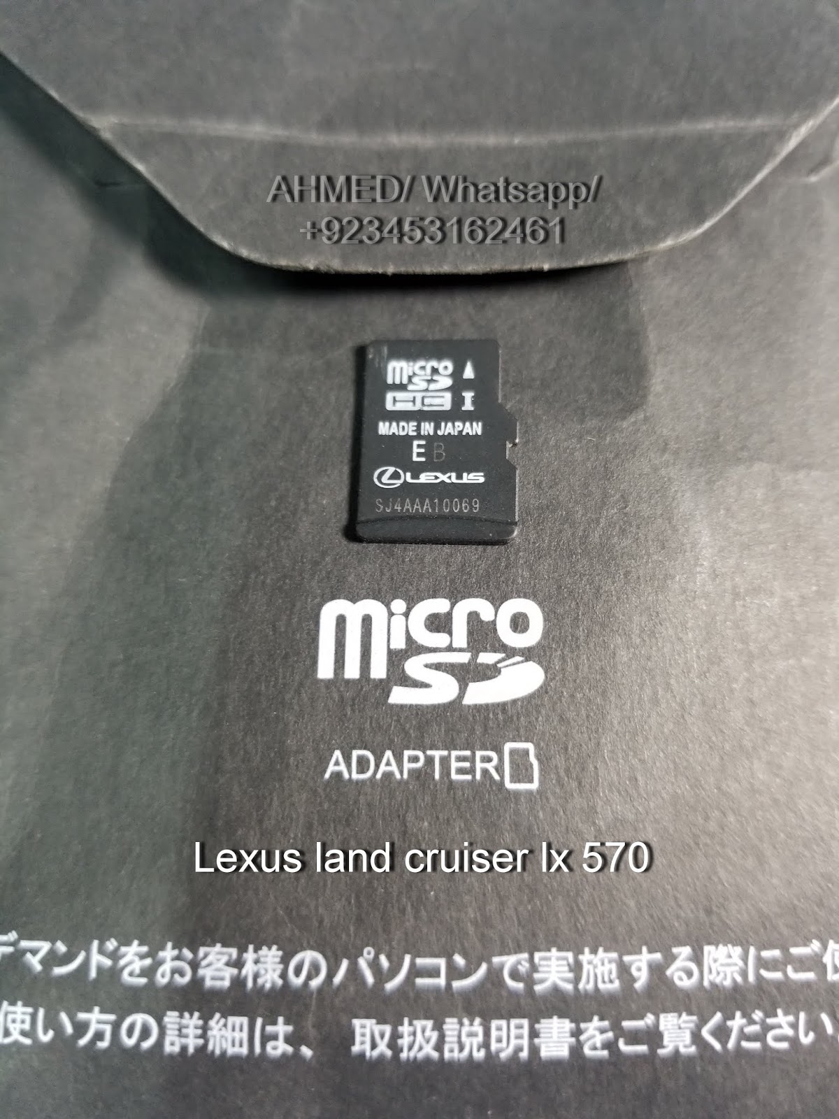 check map sd memory card: Toyota lexus micro sd card