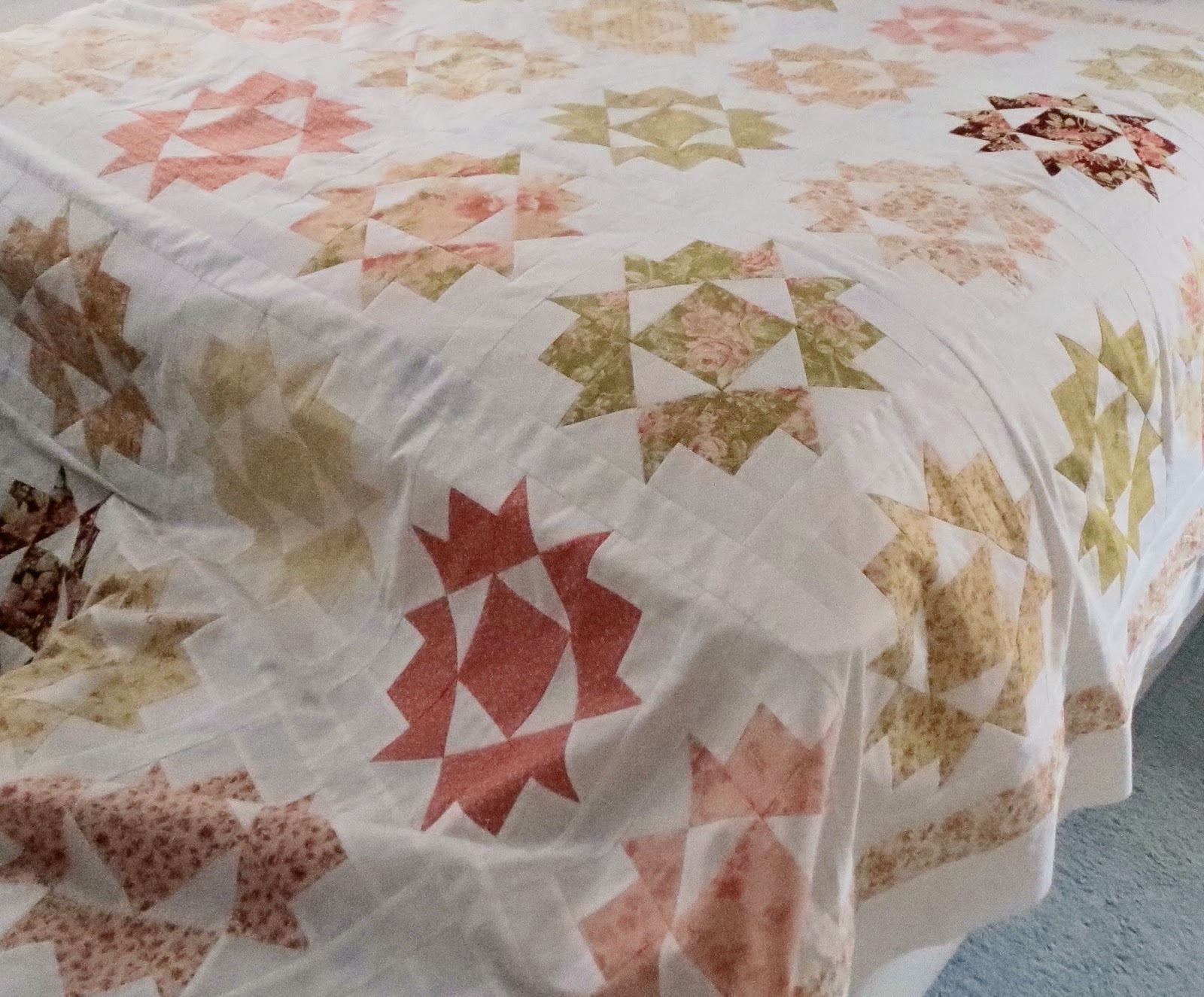 Quilting on Main Street: Finally...A Finished Flimsy