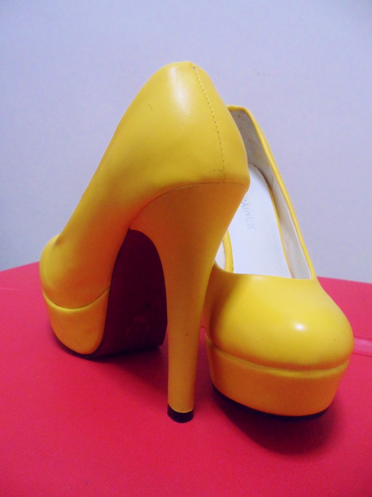 Take Me Home: Yellow Pumps