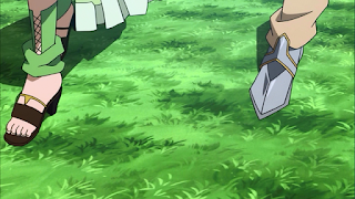 Anime Feet: The Sacred Blacksmith: Aria