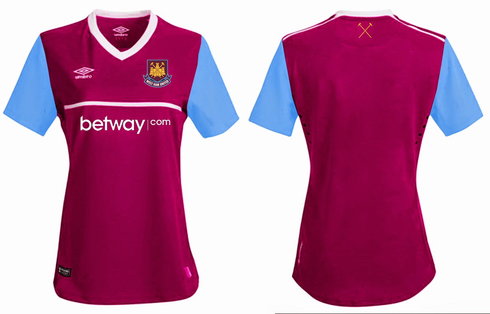 West Ham Badges: WHUFC Canada Umbro template