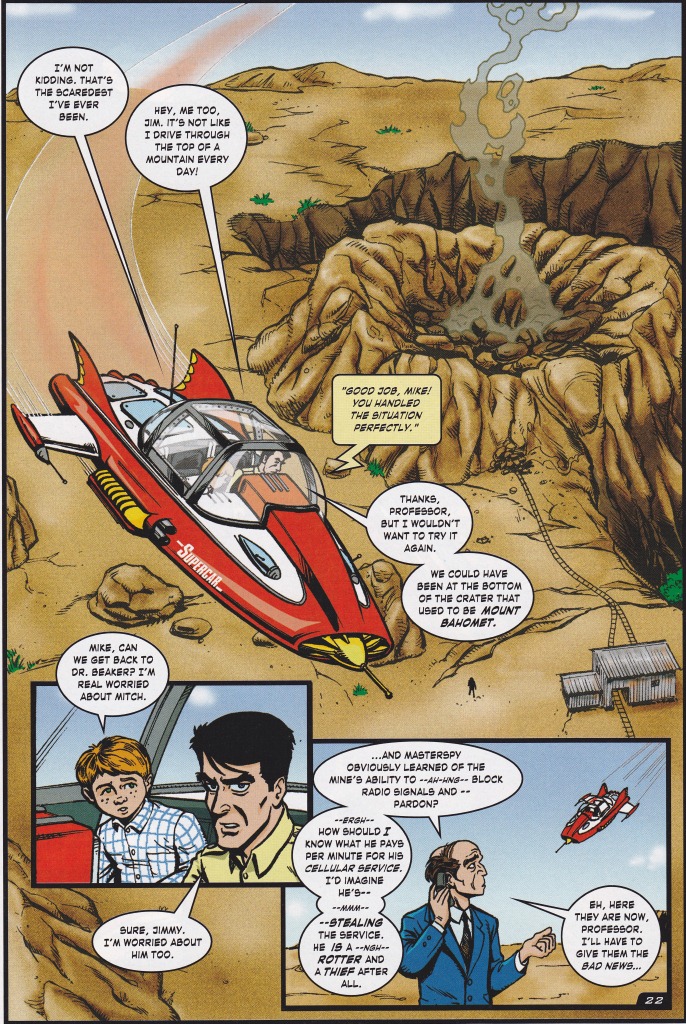 Toys and Stuff: Supercar Comic pgs 21 - 25