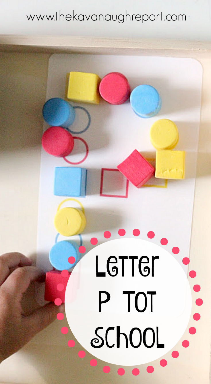 Letter P Tot School