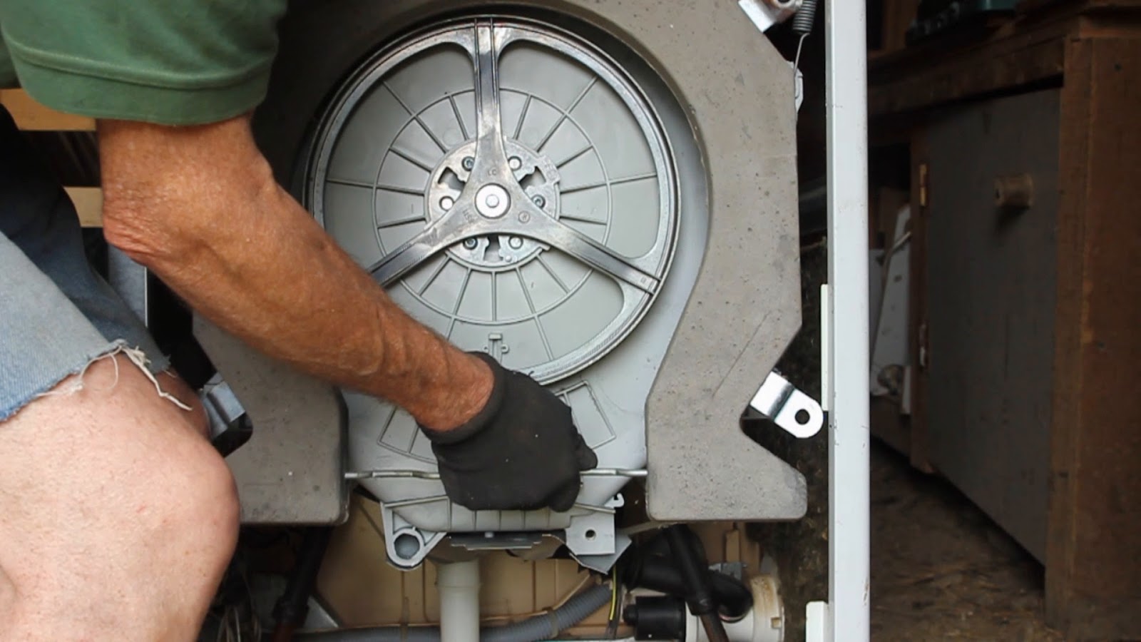 Convert Your Washing Machine to Pedal Power Part 2 - Taking Everything ...