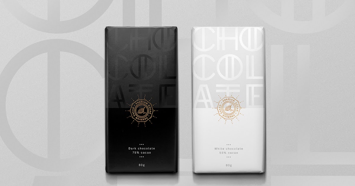 Dark & White Chocolate (Concept) on Packaging of the World - Creative ...