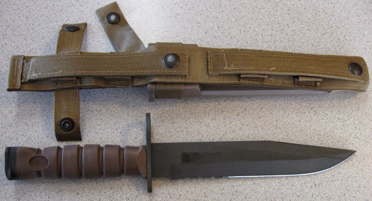 Pisau Sangkur OKC3S Bayonet Combat USMC