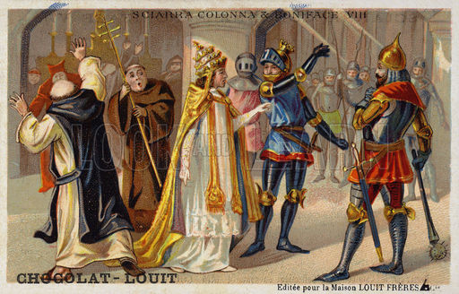 Historical Triumphs and Disasters: The slapping of Pope Boniface VIII