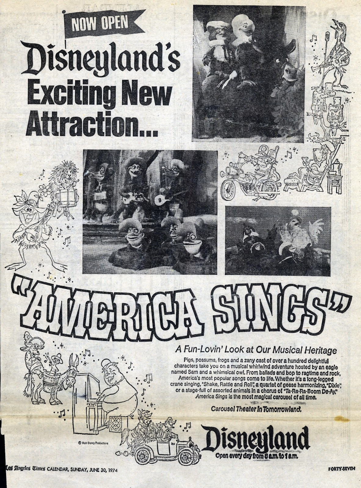 Disney Avenue: 42 Vintage Disneyland Advertisements That Will Blow You Away