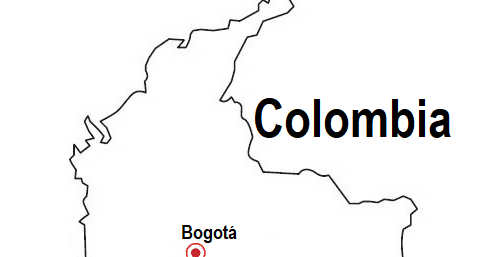 Blog de Biologia: Colombia Map coloring page