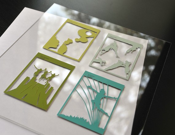 GIVEAWAY - Jessica Alpern Cuts Paper - Short Stories Hand Cut on Paint ...