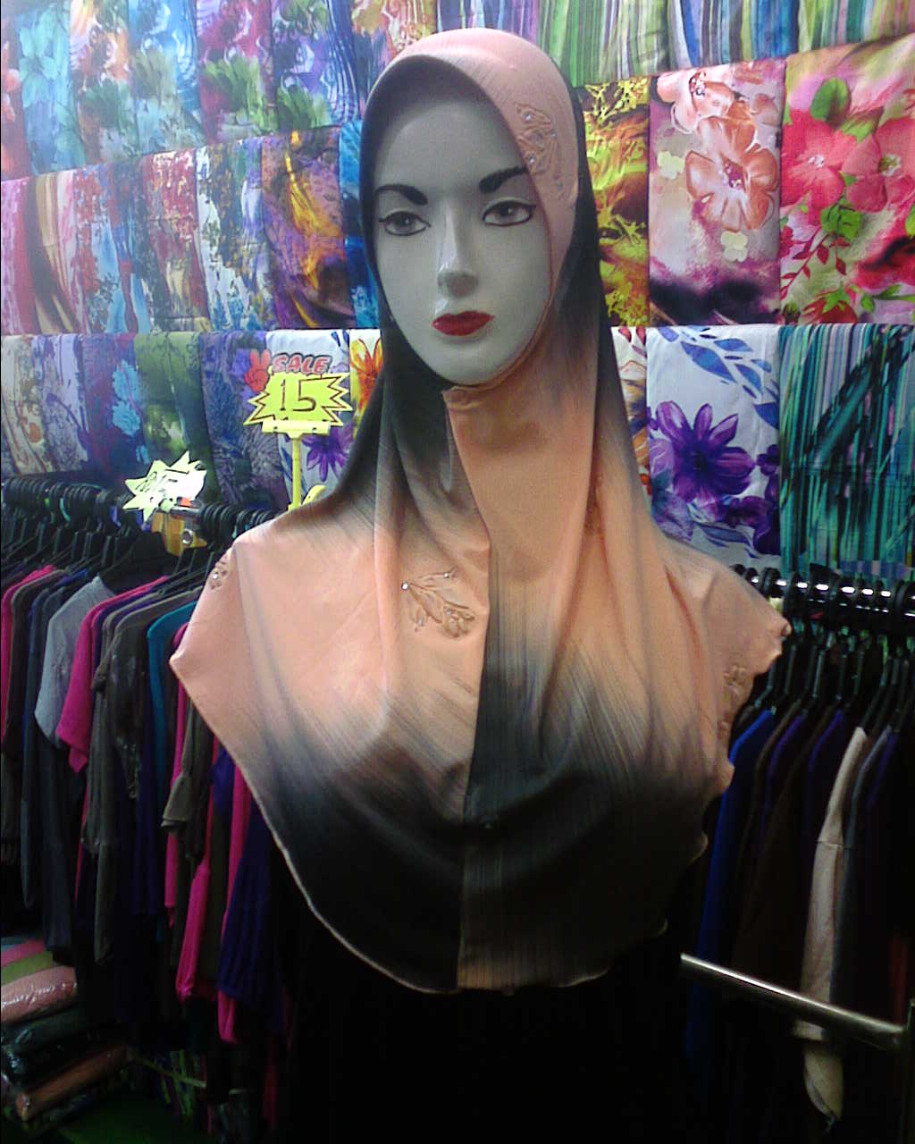 Butik Ameera: Tudung bunga tulip