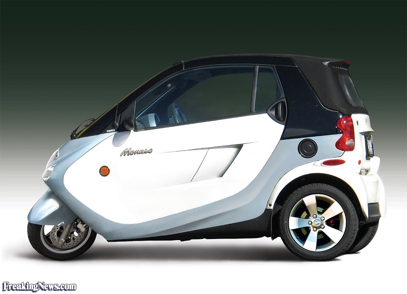 Smart Cars Are Cool: Three Wheel Smart Fortwo?