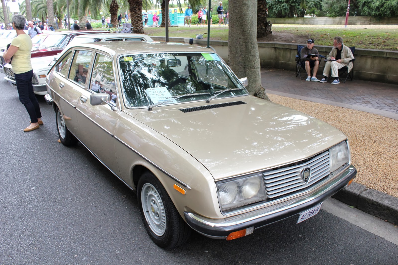 Aussie Old Parked Cars: 1979 Lancia Beta 2000 Berlina