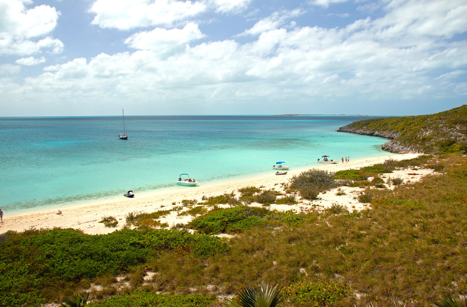 Exploring the World in 'Blue Velvet of Sark': Bitter Guana Cay & Great ...