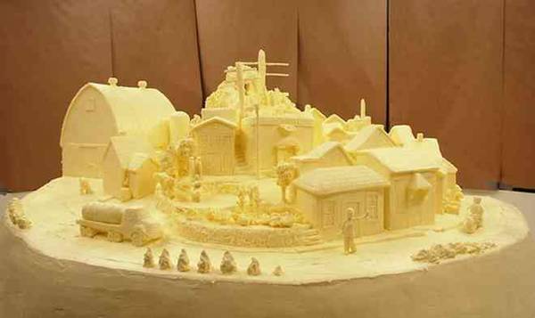wOndor.blogspot.com: Incredible Sculptures made of Butter (16 pics)