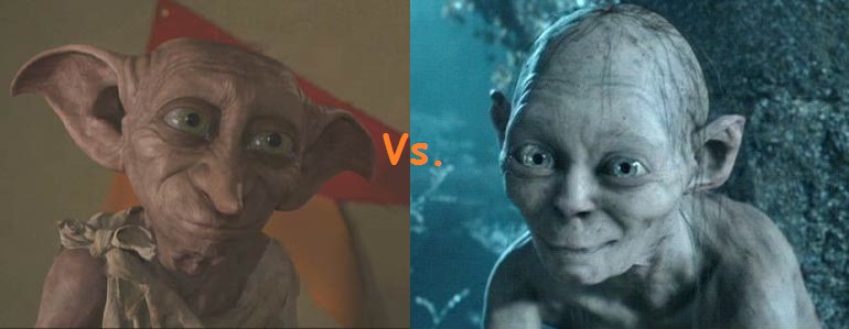 Ringue Literário: Smeàgol Vs. Dobby | Santuário da Fantasia