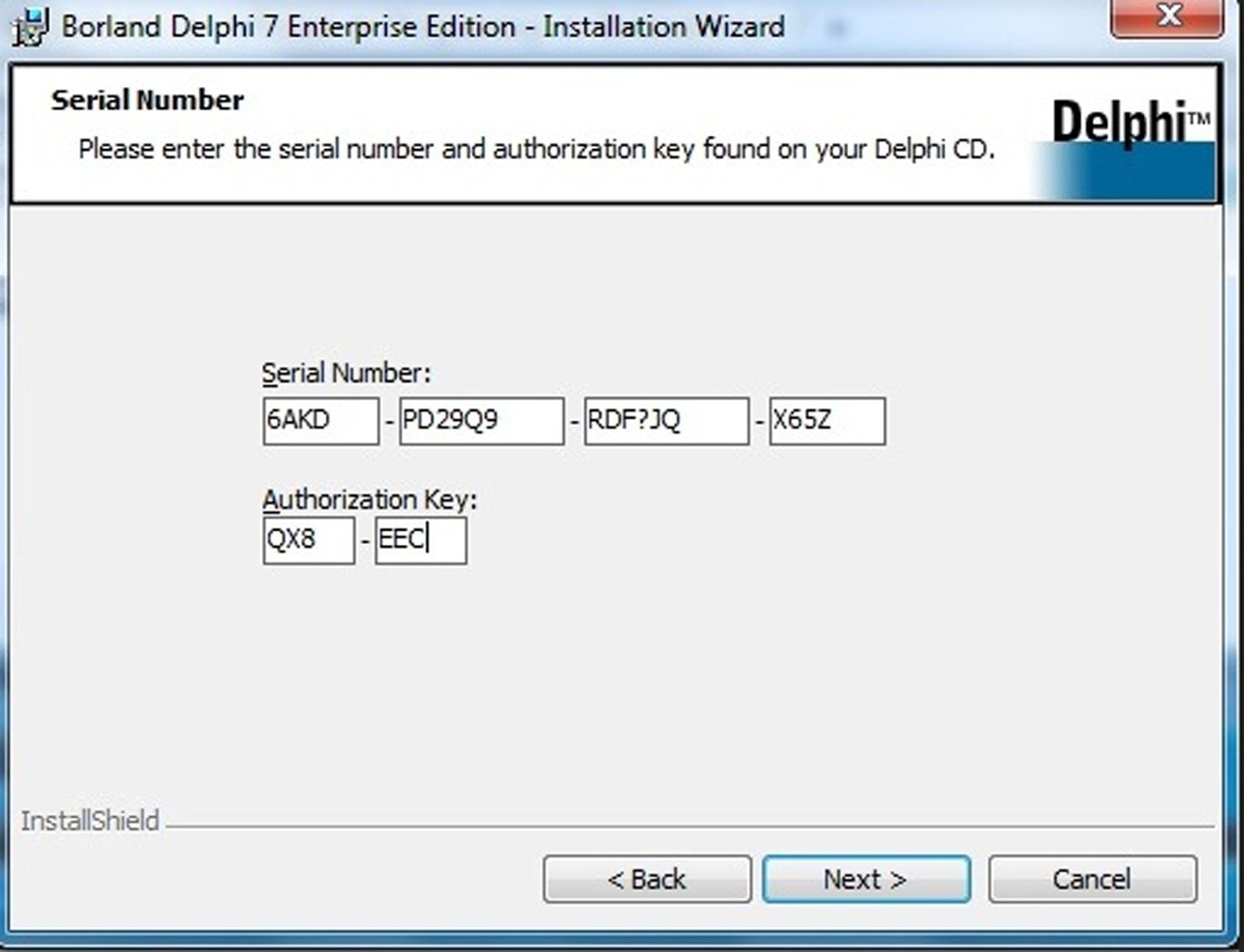 Delphi 7 Patentbaldcircle