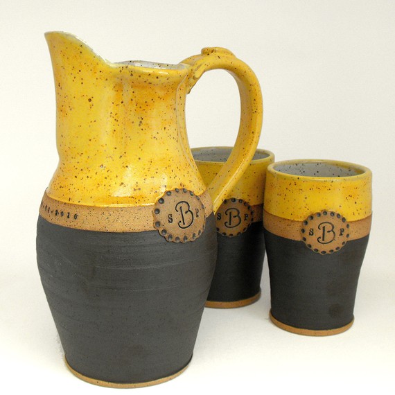 the slow life: personalized pottery from mud pie studio