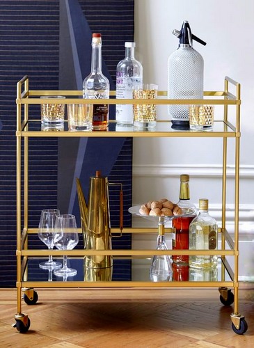 Your Cheat Sheet for Staging the Bar Cart: | DIY Home Staging Tips