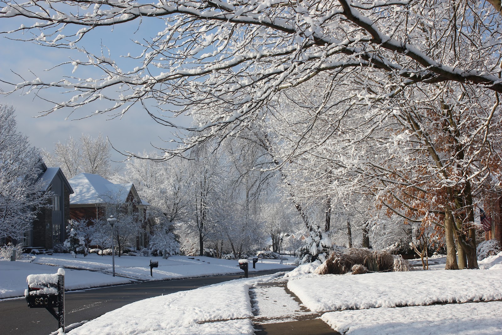 Winter {finally} Comes to Kentucky {in March} - Ben and Me