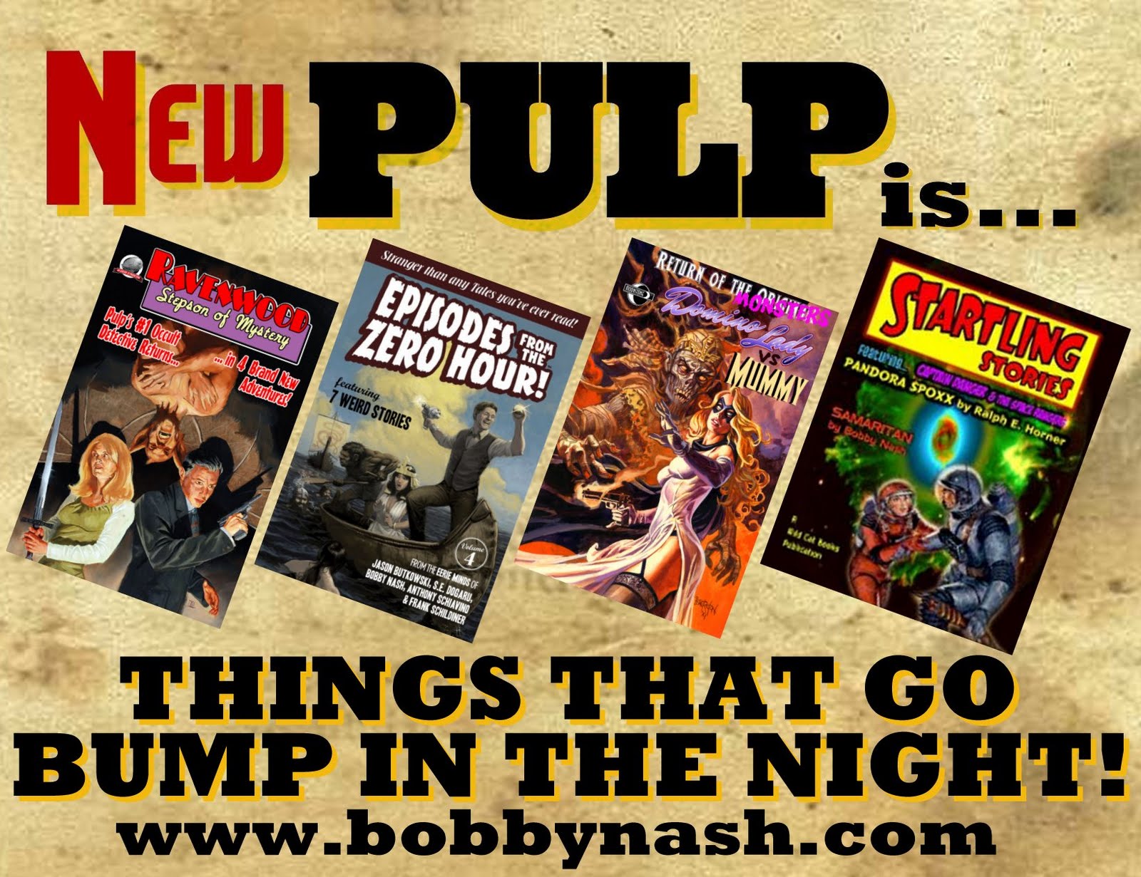www.bobbynash.com: New Pulp Is...