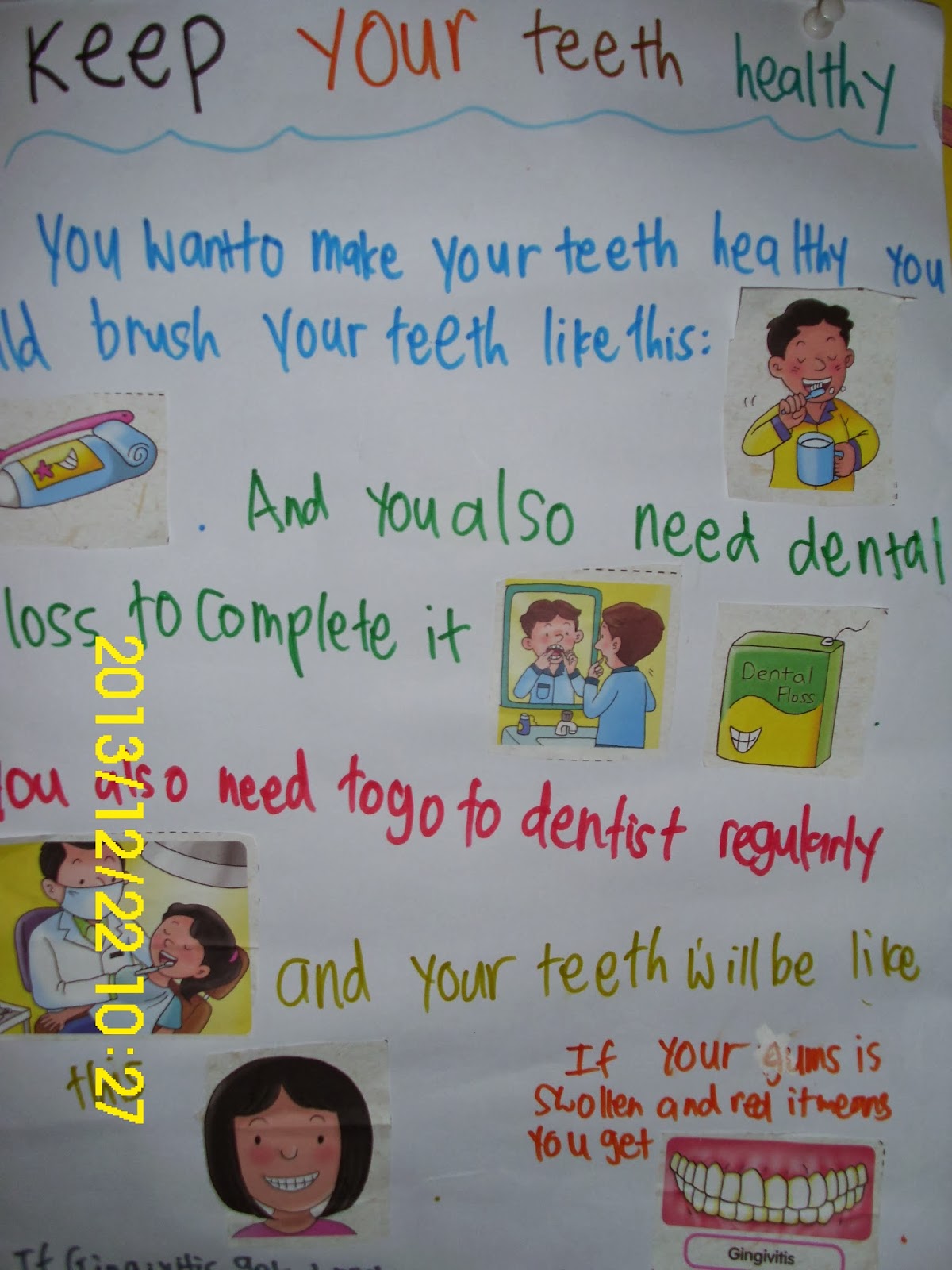 the wise owls' adventures: Posters of "Teeth and Gums Care"