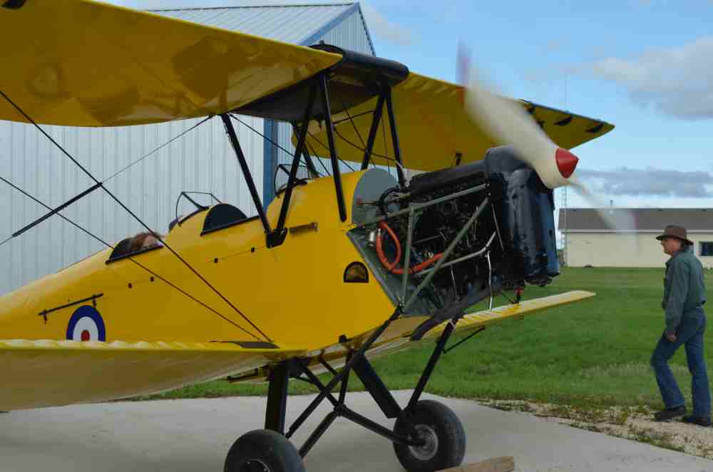 Tiger Moth Restoration: RAA, SFC and Brandon CATP Museum: Ted Hector ...