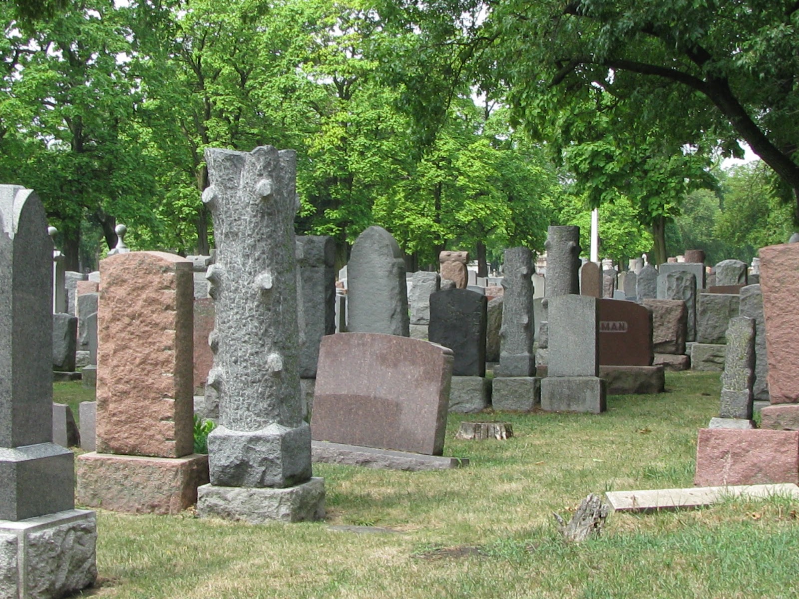 A Grave Interest: Cemeteries Worth the Visit - Waldheim Jewish Cemetery ...