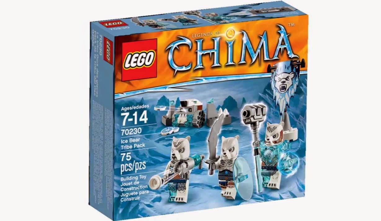 LEGO gosSIP: 031014 LEGO 70230 Ice Bear Tribe Pack box art and pictures