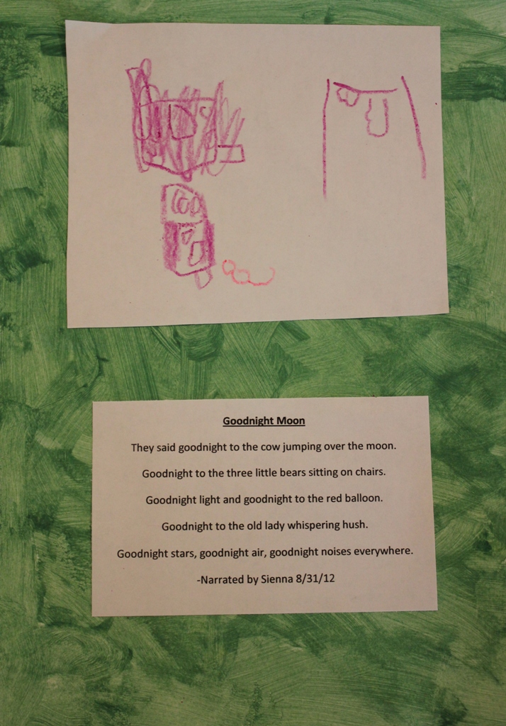 The Armstrongs: The rest of the Goodnight Moon activities