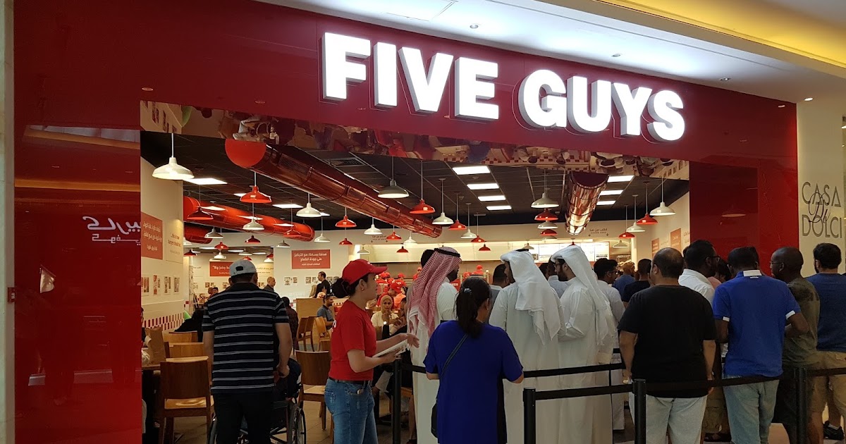 Life in Kuwait Blog: Five Guys Kuwait