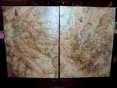 ~ Ms Smartie Pants ~: Easy Map Art