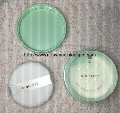 Artsy Med: Innisfree No Sebum Mineral Powder - First Impressions