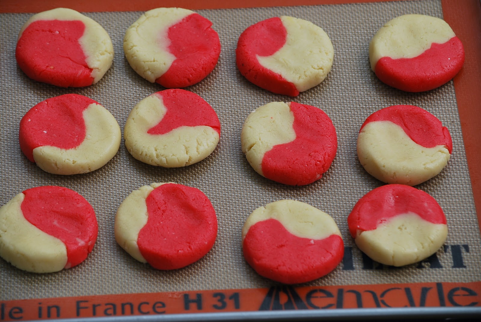 My story in recipes: Strawberry Swirl Cookies