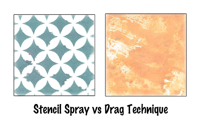 Creations Galore Blog: How To Add Spray Mist Patterns To Your Scrapbook ...