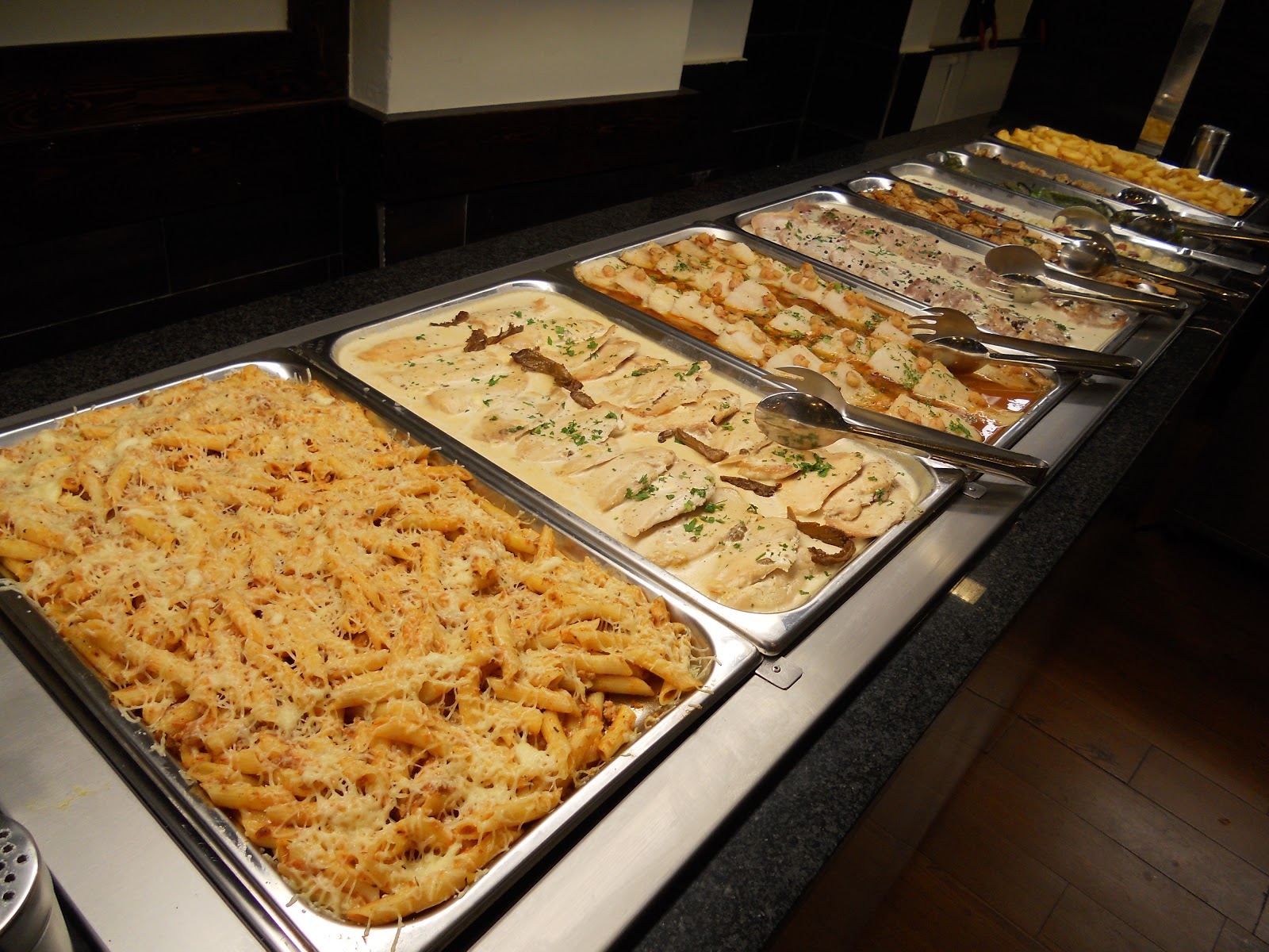 El Paladar Crítico: "COME LA PASTA". Nuevo Buffet de COMIDA ITALIANA